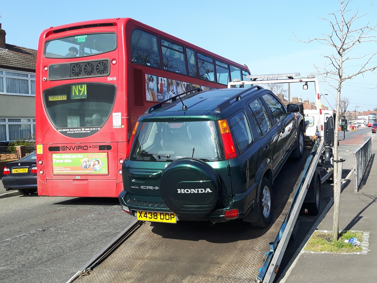 Car breakdown and accident recovery in Enfield, Barnet, Cheshunt ...